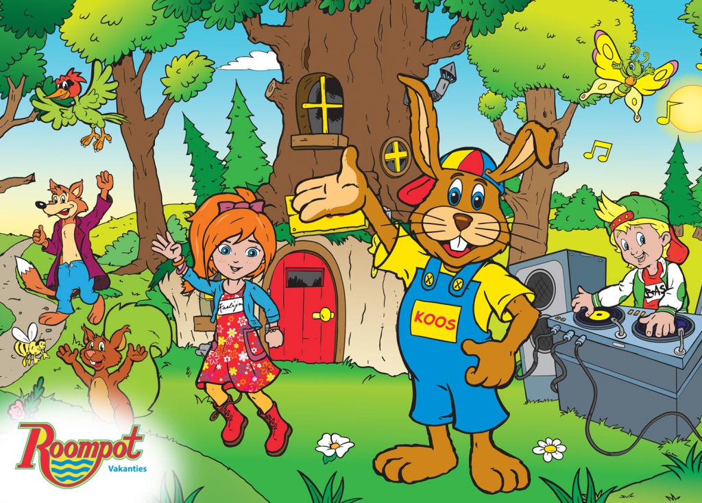 Roompot: Koos Konijn - CreativeBlast | Illustrations, Fashion and ...