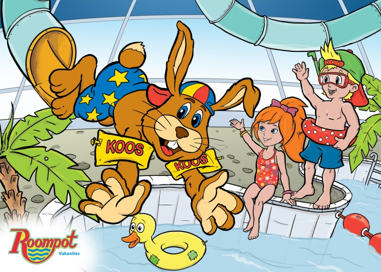 Roompot: Koos Konijn - CreativeBlast | Illustrations, Fashion and ...