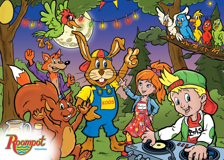 Roompot: Koos Konijn - CreativeBlast | Illustrations, Fashion and ...